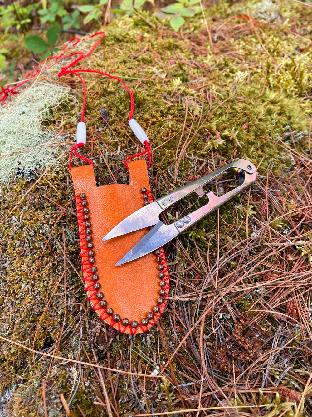 Large Japanese snip pouch (with snips) – Quillboy Jewelry & Leather